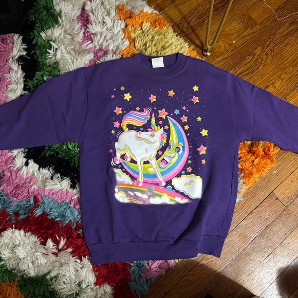 Lisa Frank | Tops | Vintage Lisa Frank Sweatshirt With Unicorn And ...
